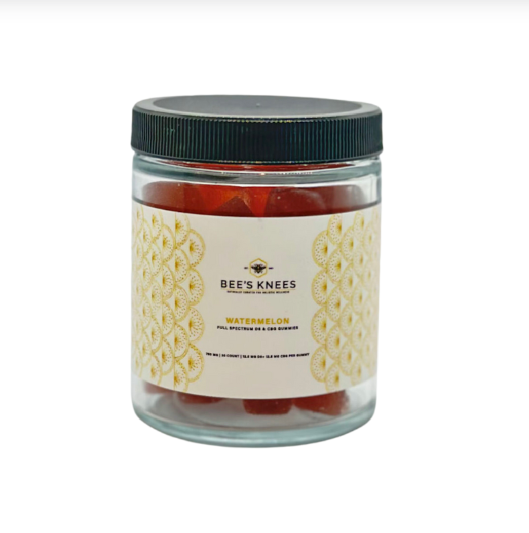 Bee's Knees Wellness Watermelon D8 + CBG Gummy – Verdure Park City